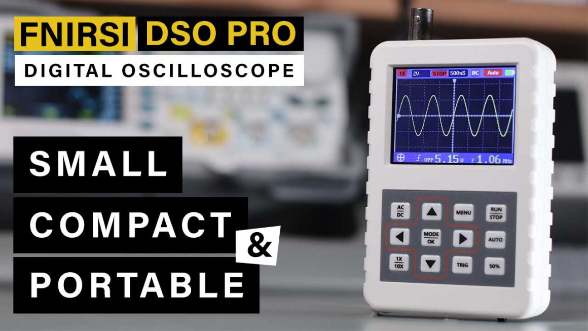 FNIRSI DSO PRO Oscilloscope - Review & Teardown - TechCorner.TV