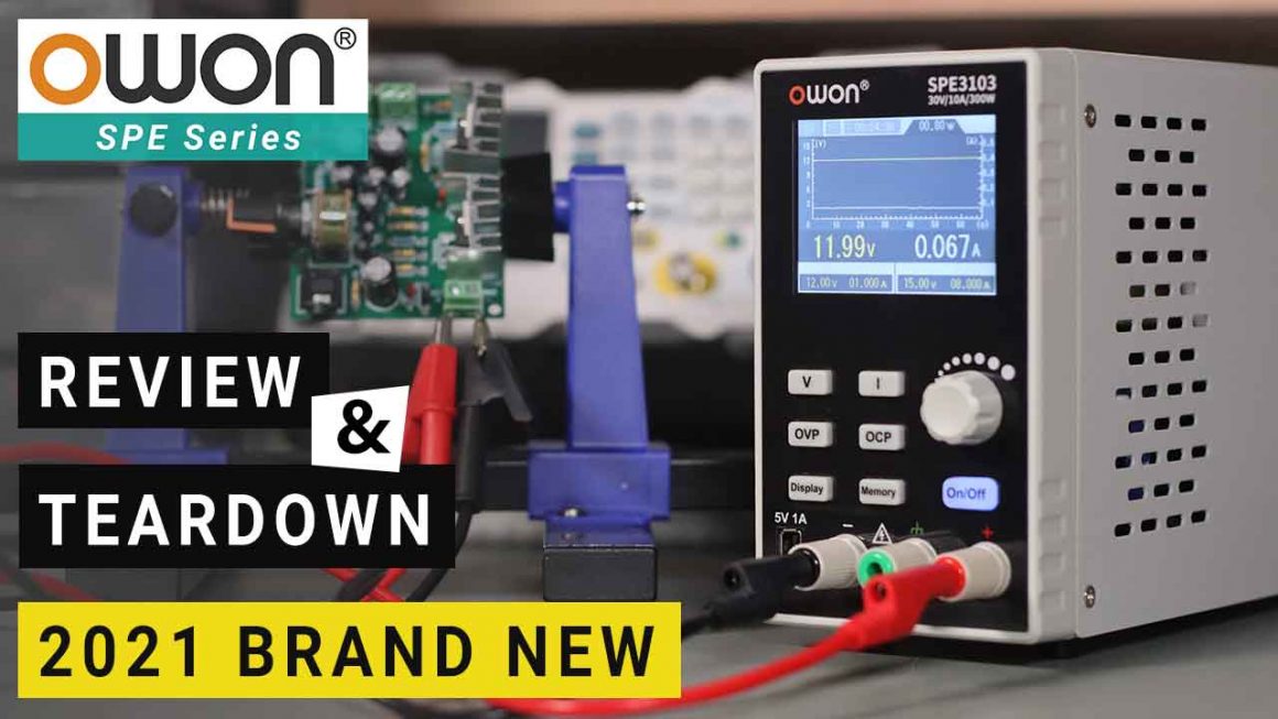 Owon SPE Series Power Supply - TechCorner.TV